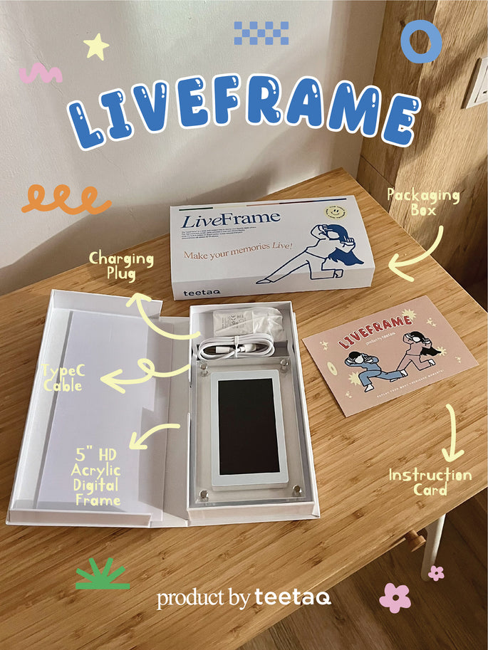 「LIVEFRAME」LIVE MOTION FRAME – TEETAQ